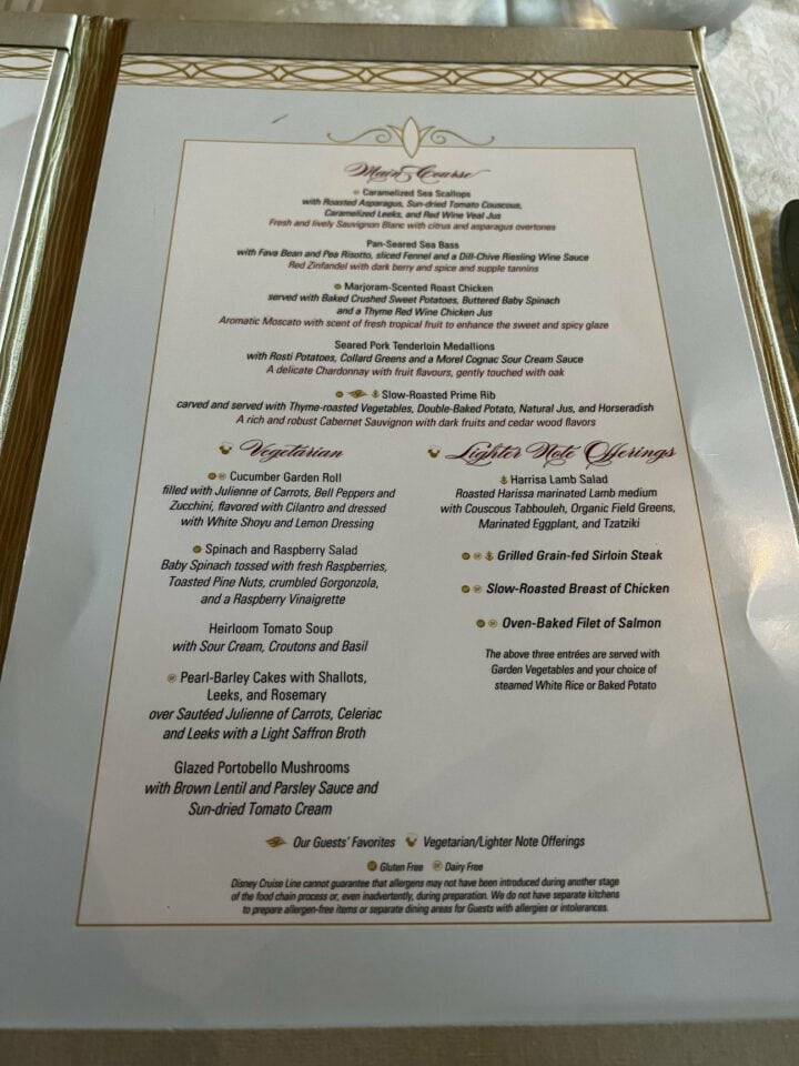 Disney Fantasy Enchanted Garden Review - Celebrating with kids