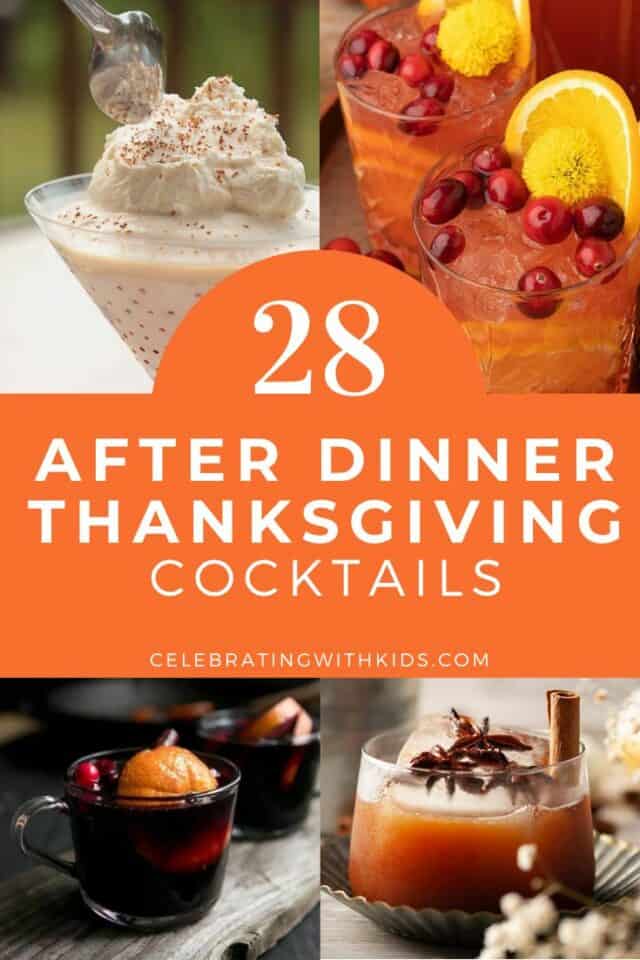 28 After dinner drinks for Thanksgiving - Celebrating with kids