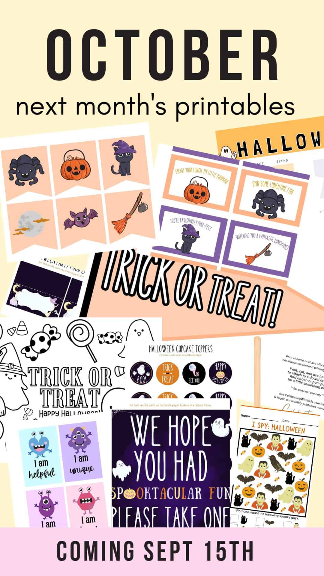 Premium Printables Membership - Celebrating with kids