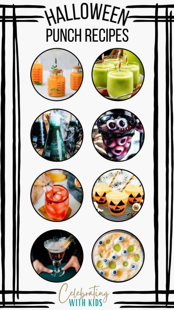 21 delicious Halloween Punch Recipes - Celebrating with kids