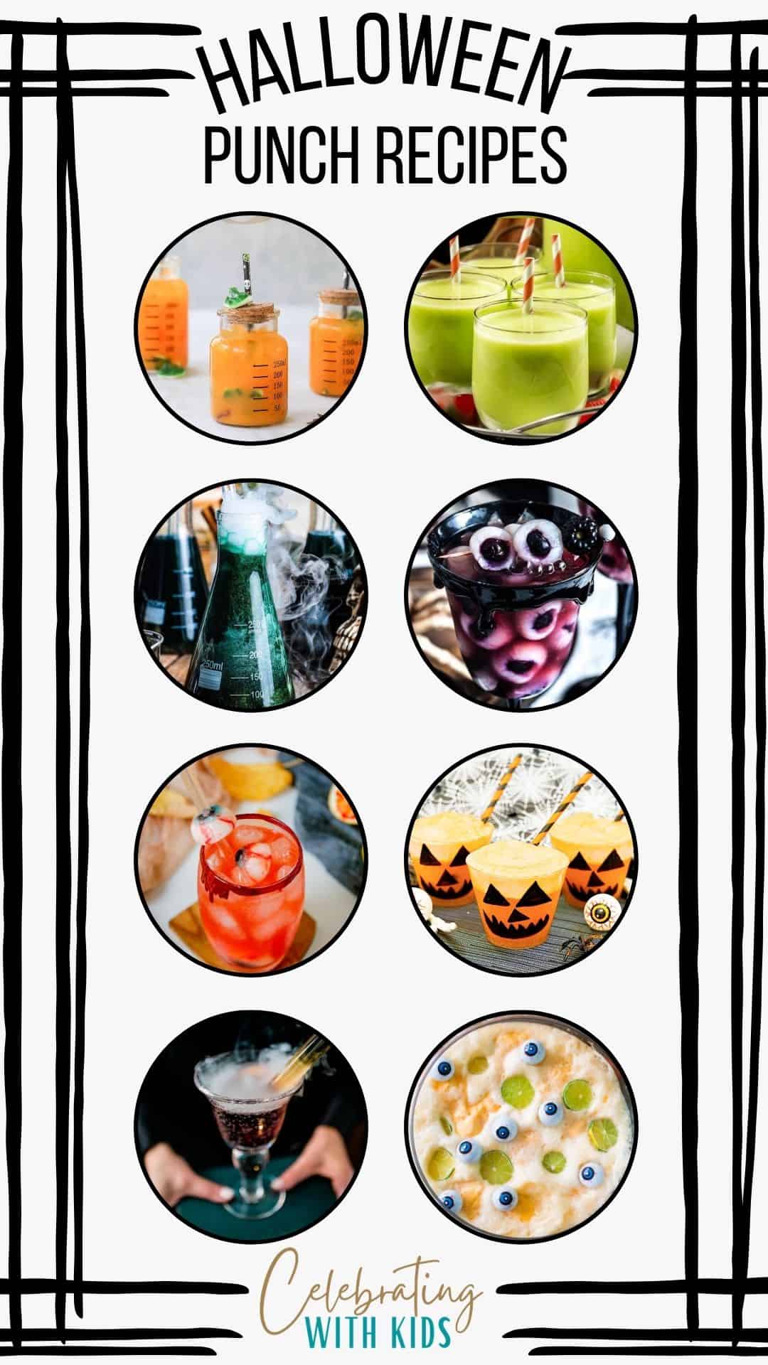 21 delicious Halloween Punch Recipes - Celebrating with kids