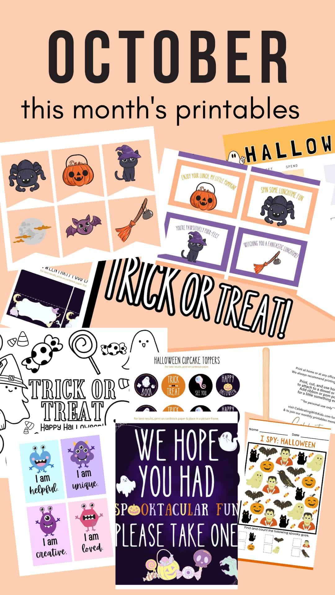Little Celebrators Club Printables Membership - Celebrating with kids