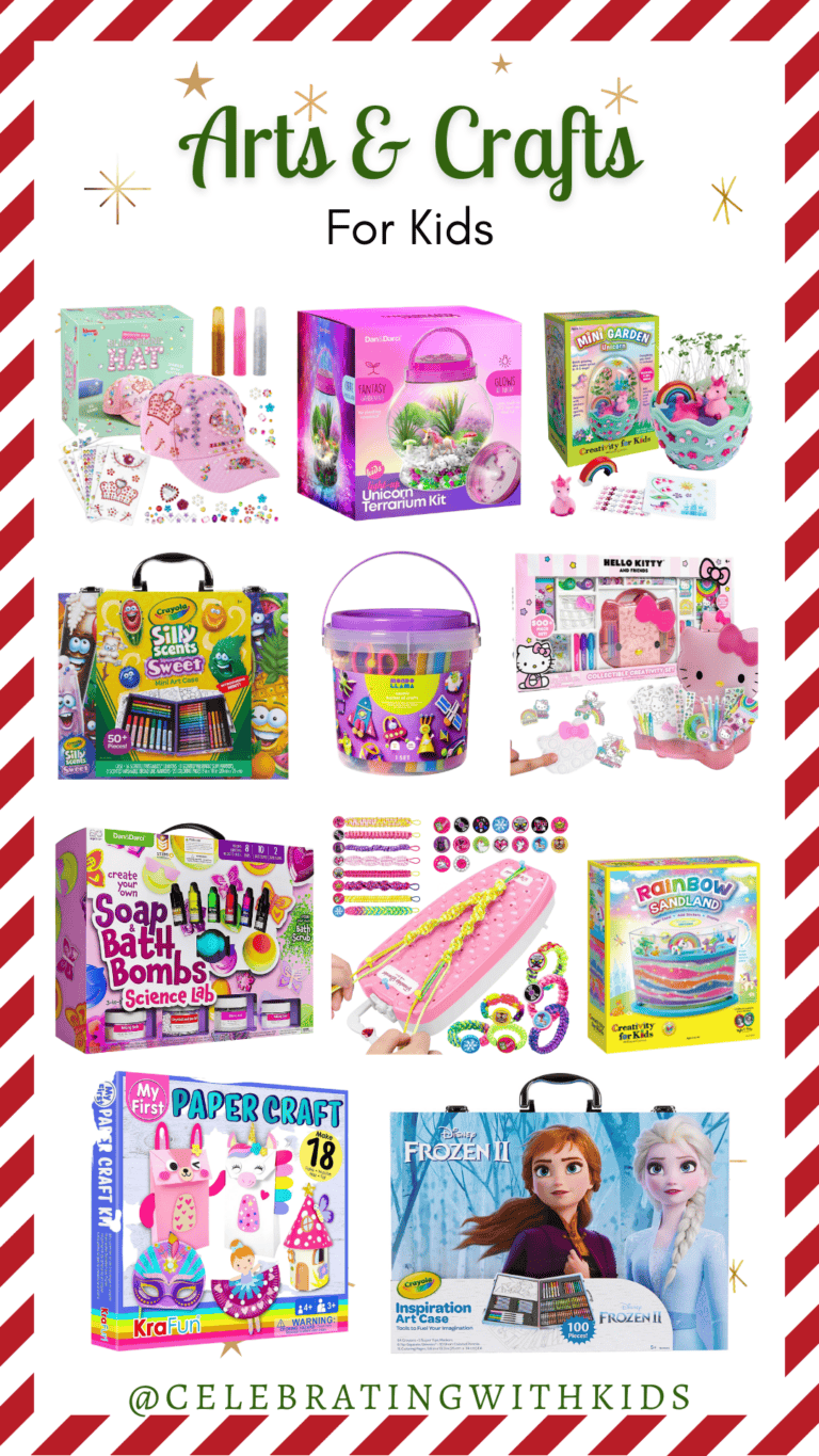 23 Arts & Crafts gifts for kids - Celebrating with kids