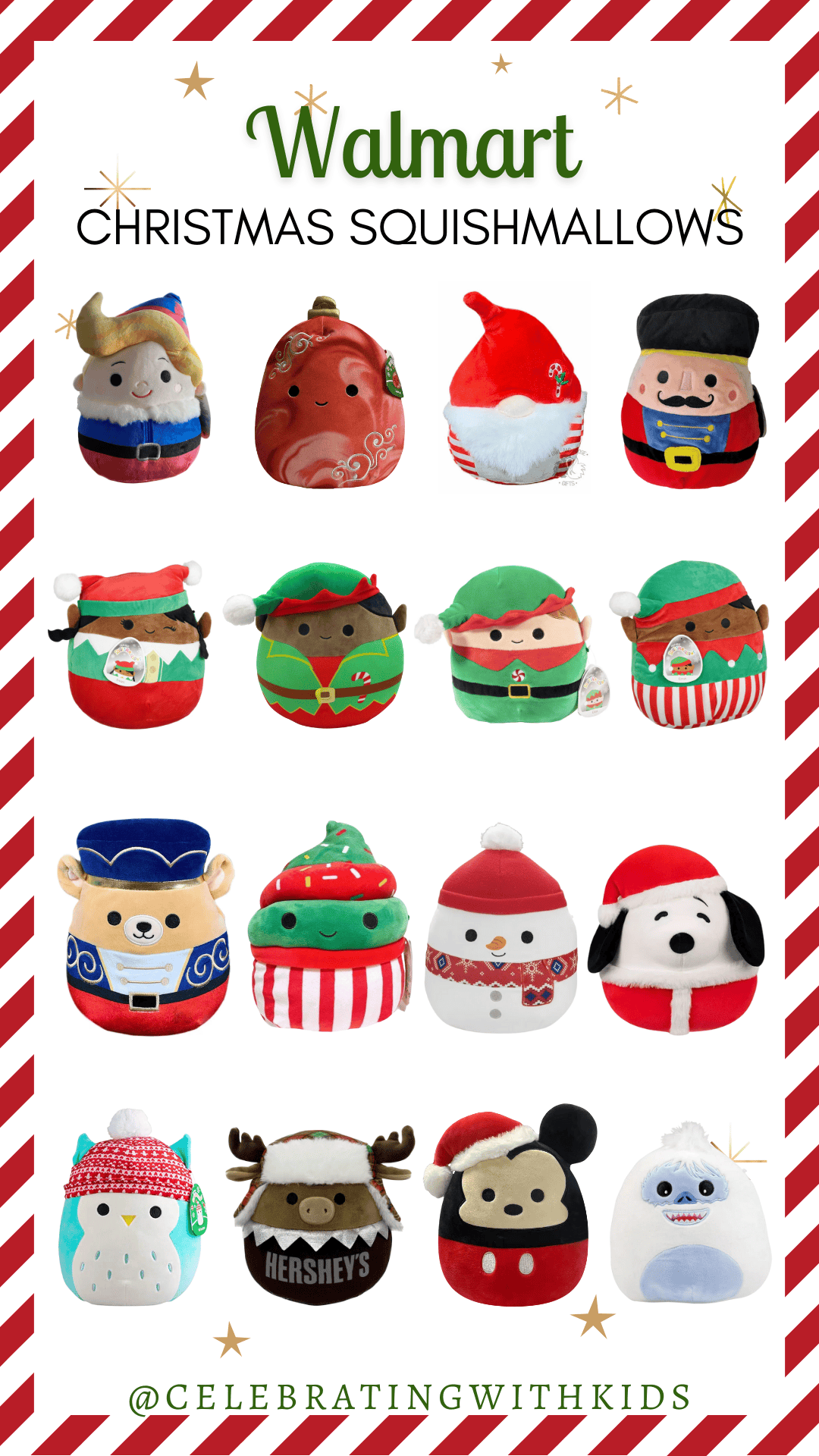 42 Christmas Squishmallows & where to find them! - Celebrating with kids