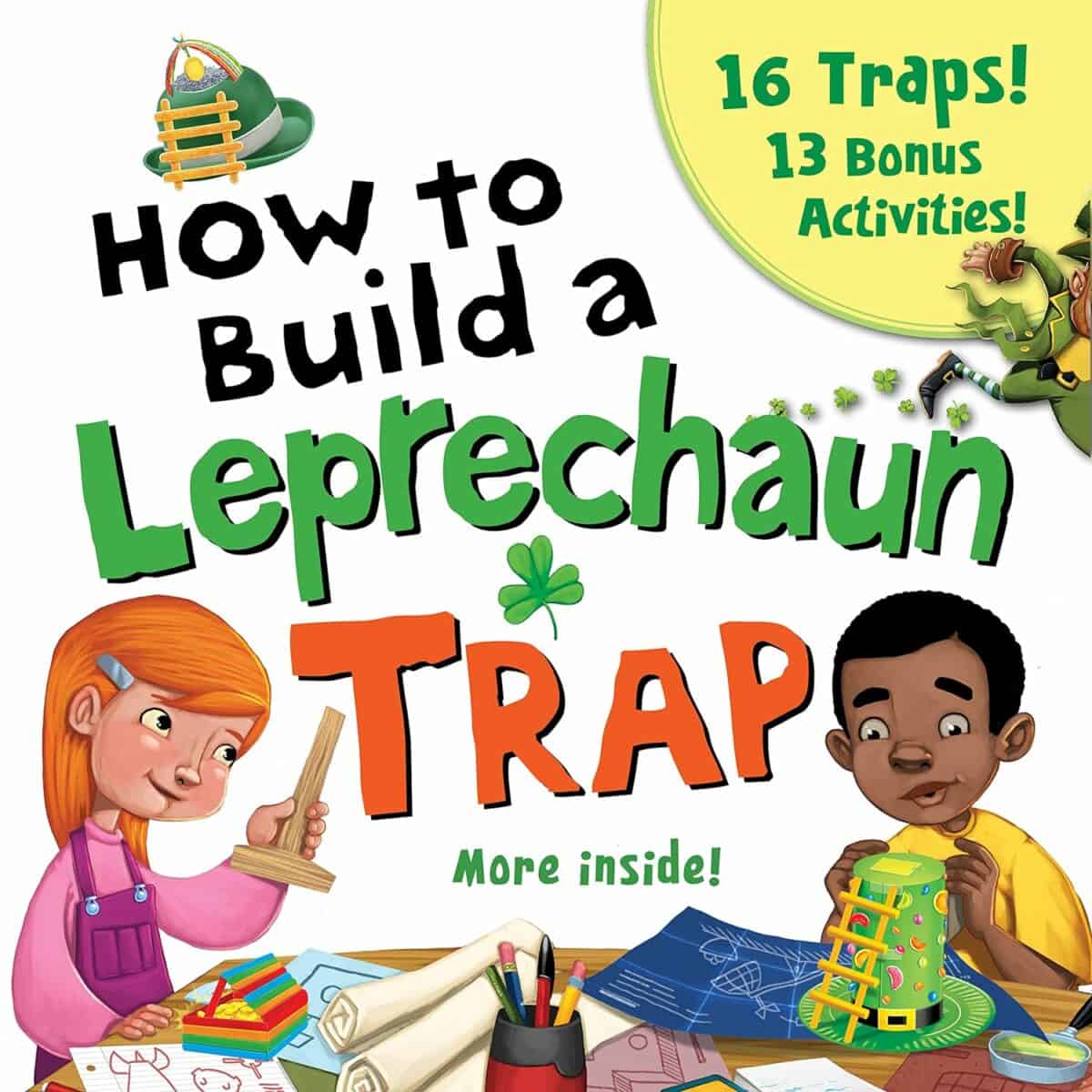 Best Leprechaun Trap Books for kids - Celebrating with kids