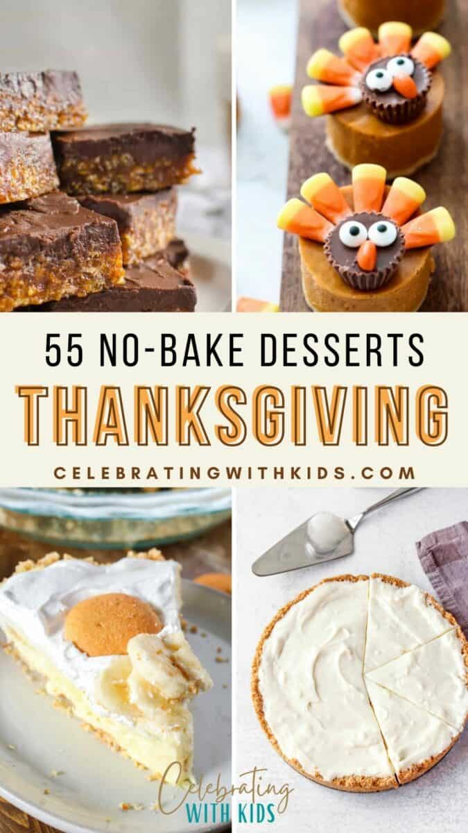 55 No-bake desserts for Thanksgiving - Celebrating with kids