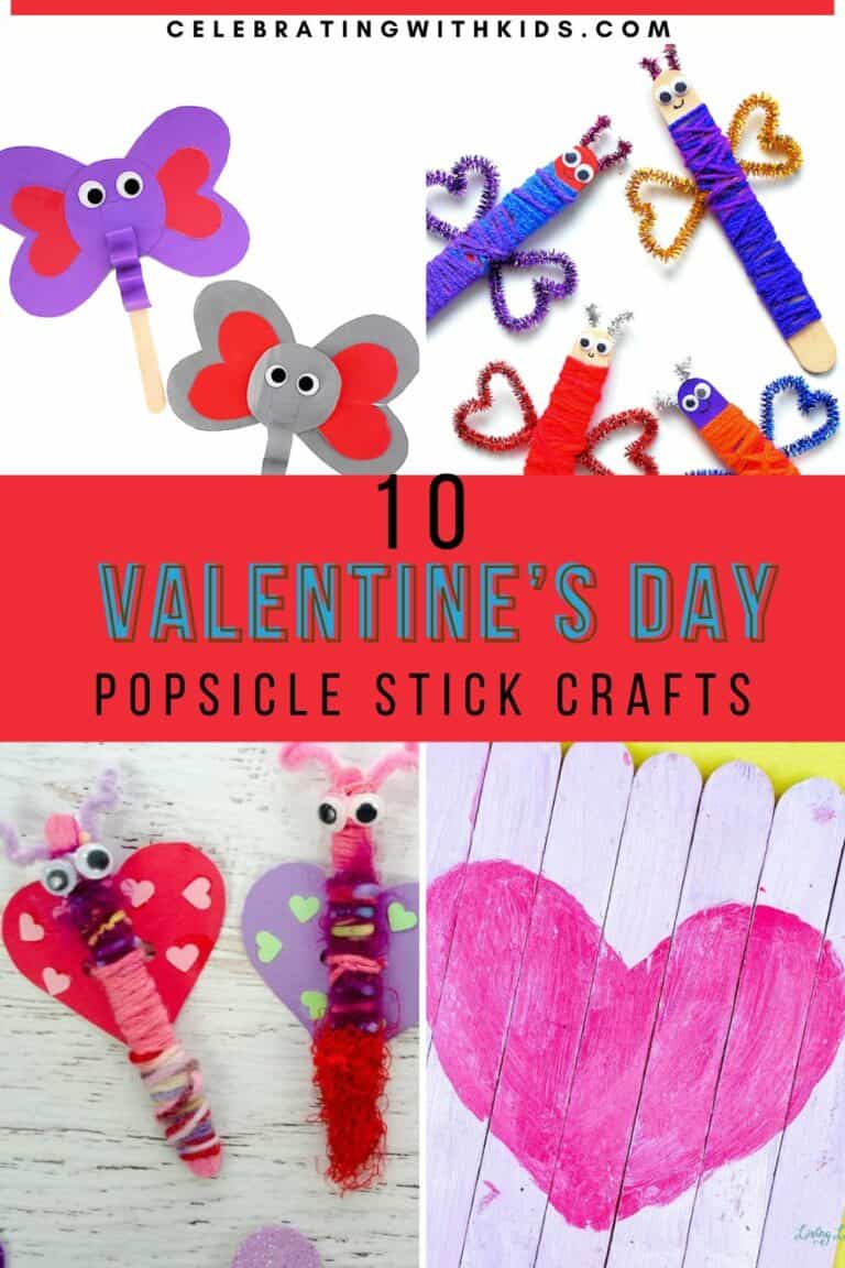 10 fun and easy Valentine's Day Popsicle Stick Crafts - Celebrating ...