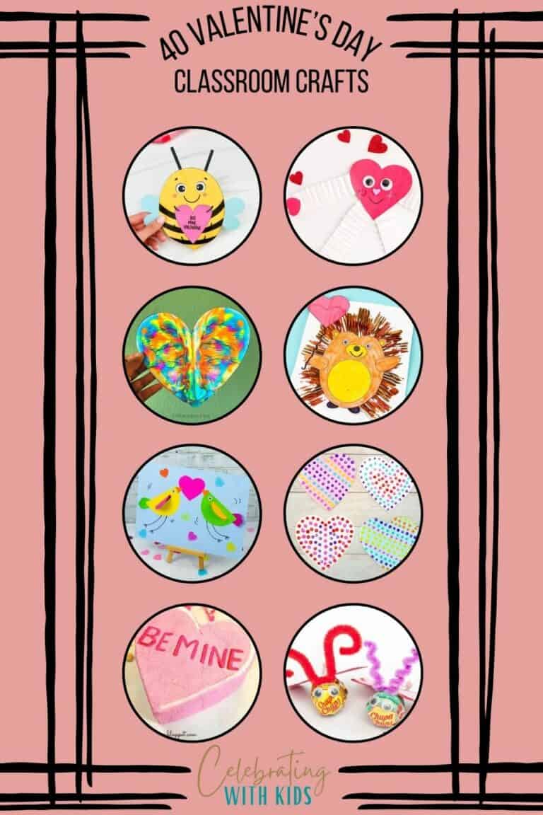 40 Valentine's Day Classroom Crafts - Celebrating with kids