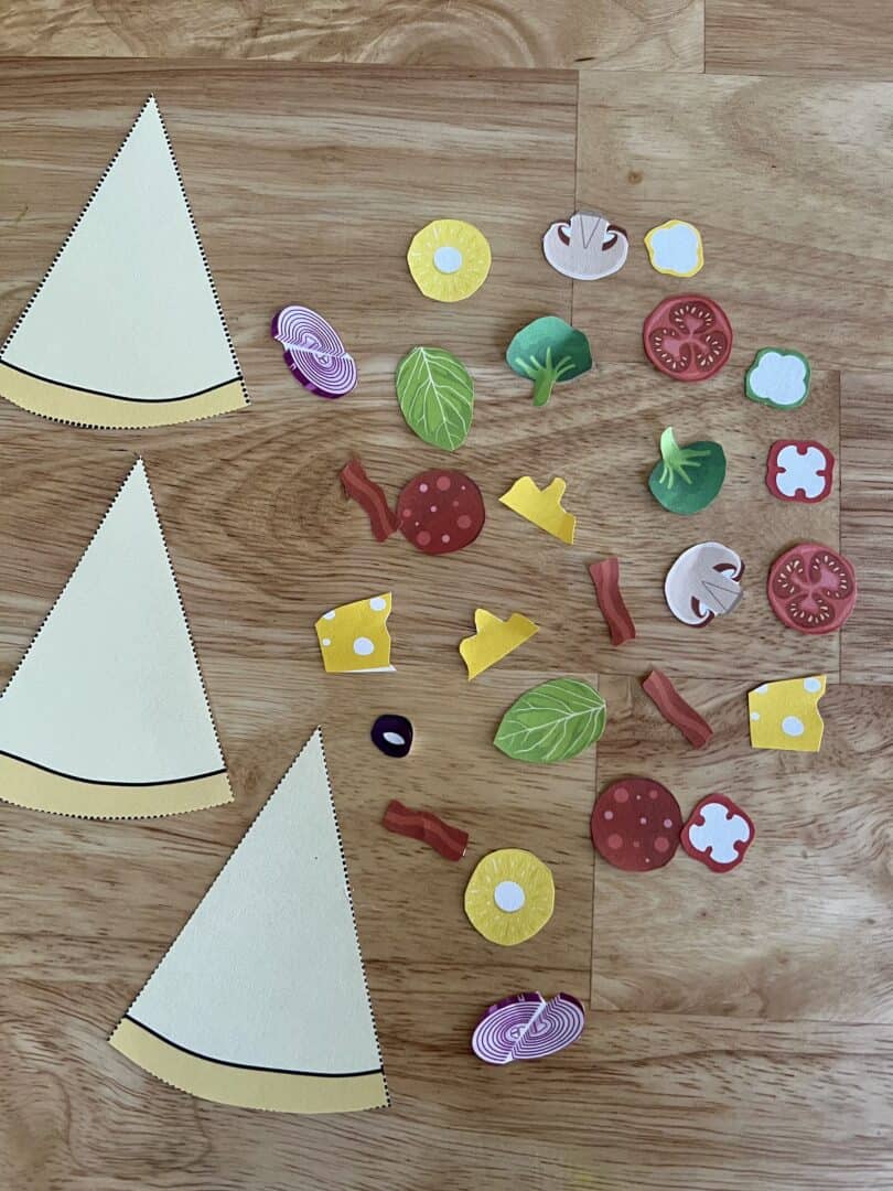 Make A Pizza Printable - Celebrating with kids