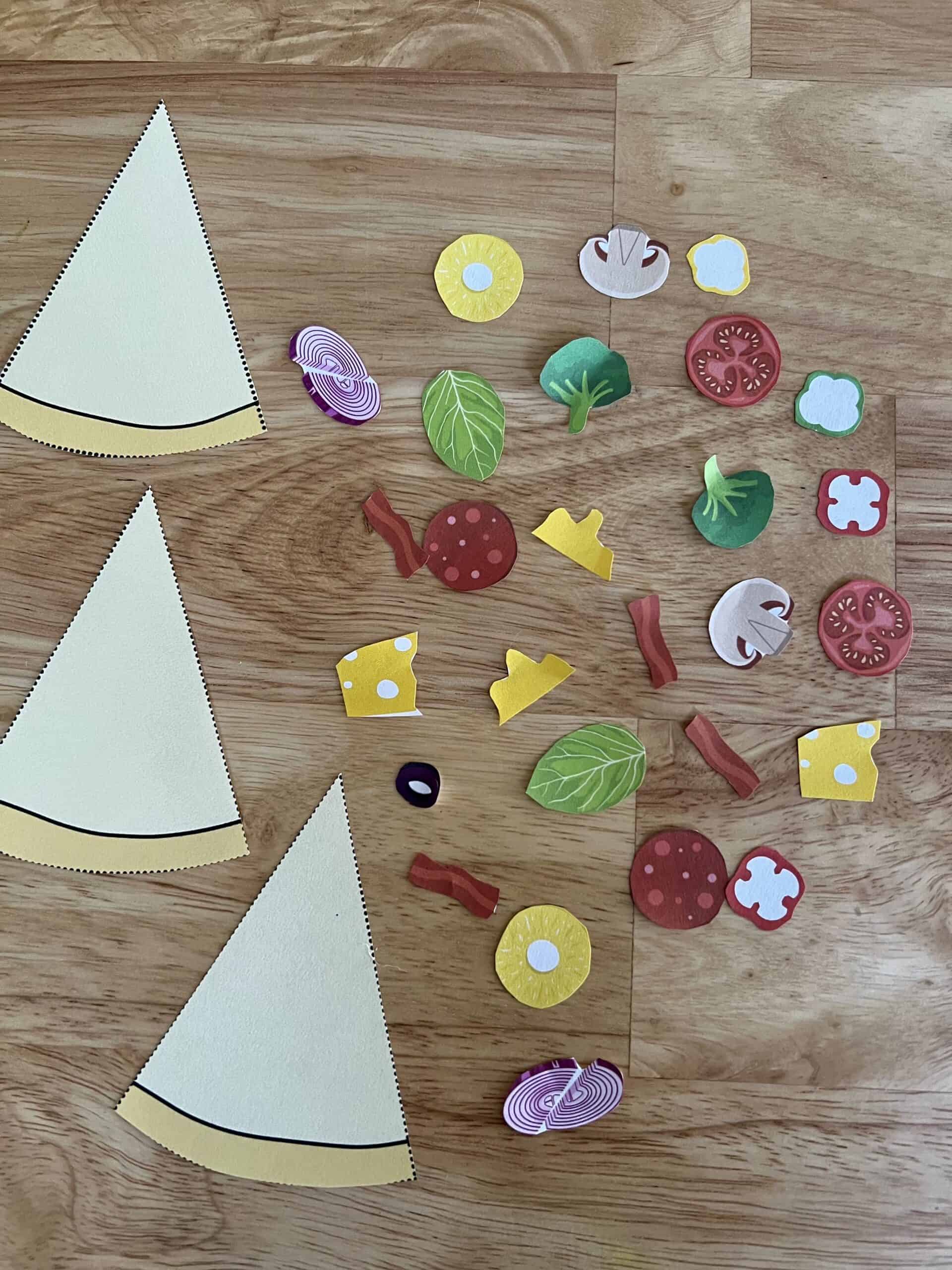 Make A Pizza Printable - Celebrating with kids