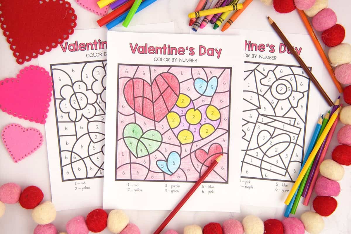 23 fun and easy Printable Valentine's Day Crafts for Preschoolers ...