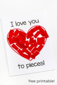 23 fun and easy Printable Valentine's Day Crafts for Preschoolers ...