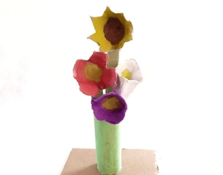 36 fun and easy Flower Art Projects for Preschoolers - Celebrating with ...