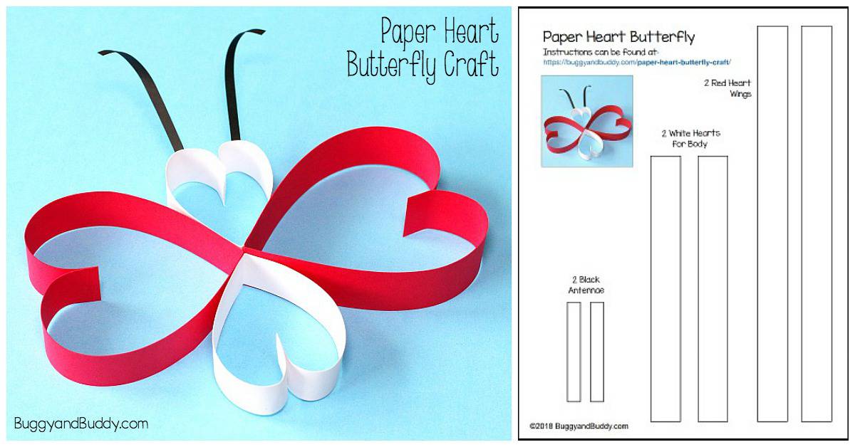 39 simple Valentine's Day Paper Crafts - Celebrating with kids
