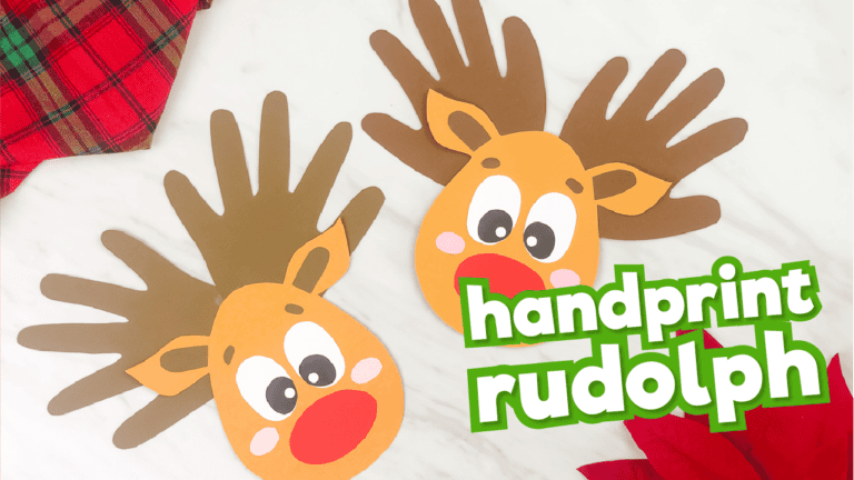 Christmas Handprint Art Projects - Celebrating with kids