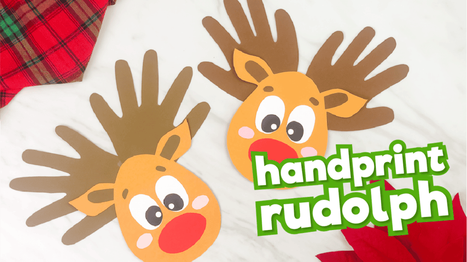 Christmas Handprint Art Projects - Celebrating with kids