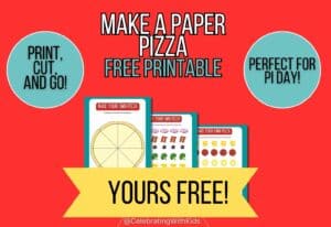 Make A Pizza Printable - Celebrating with kids