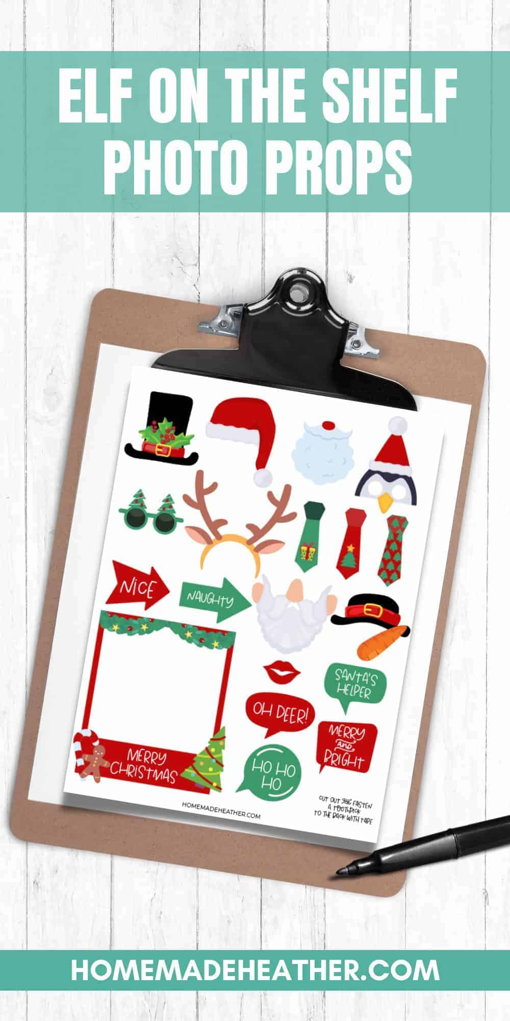 15 Fun Elf on the Shelf Printables for Kids - Celebrating with kids
