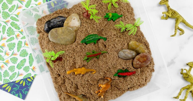 21 fun and easy Dinosaur STEM Activities - Celebrating with kids