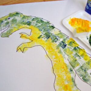 21 fun and easy Dinosaur STEM Activities - Celebrating with kids