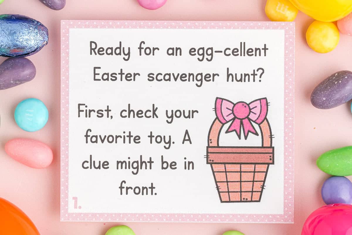 Easter Egg Hunt Printables - Celebrating with kids