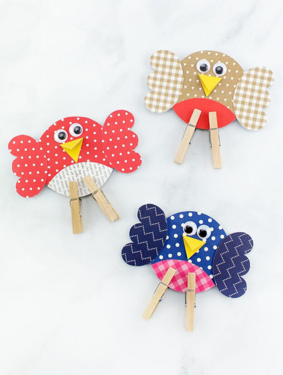 Spring Bird Crafts for Preschoolers - Celebrating with kids