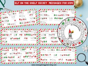 15 Fun Elf on the Shelf Printables for Kids - Celebrating with kids