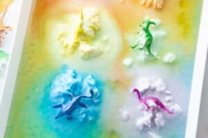 21 fun and easy Dinosaur STEM Activities - Celebrating with kids