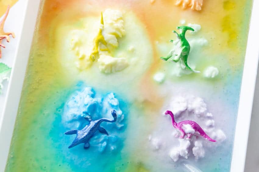 21 fun and easy Dinosaur STEM Activities - Celebrating with kids