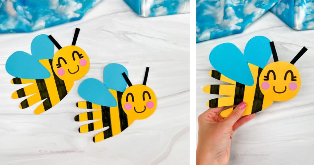 11 fun and easy Spring Handprint Crafts - Celebrating with kids