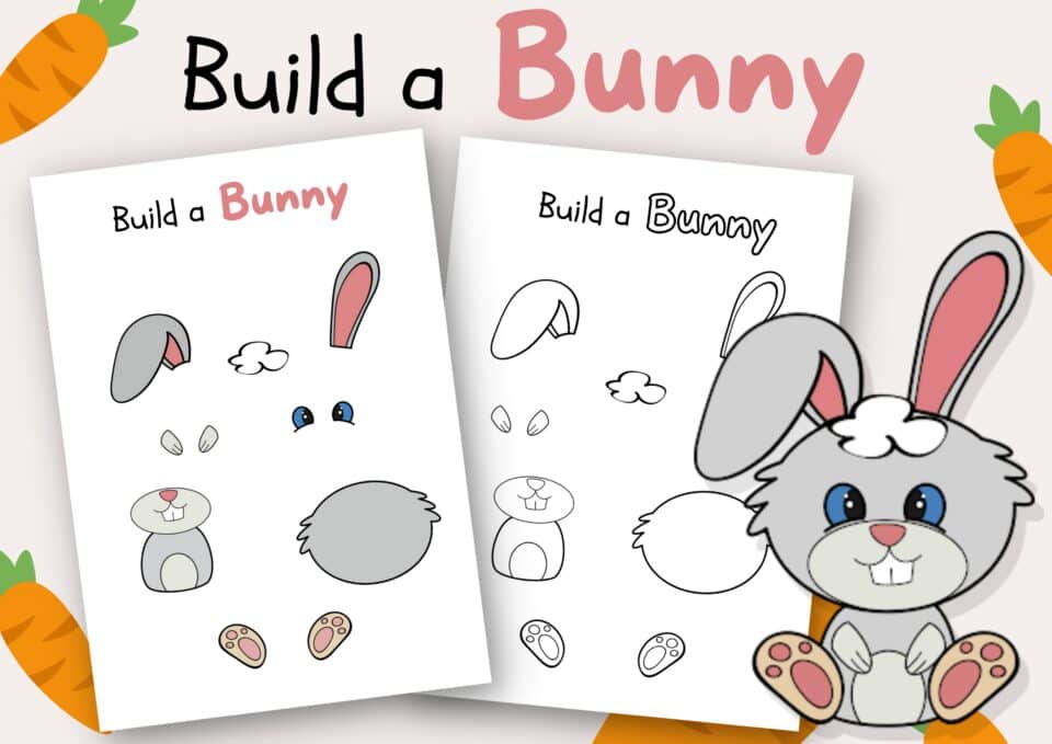 16 fun and easy Bunny Crafts for Toddlers & preschoolers - Celebrating ...
