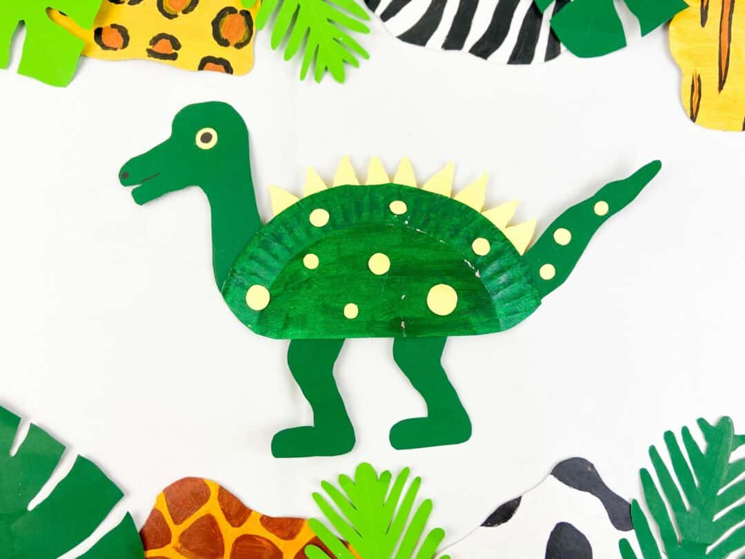 16 Easy Printable Dinosaur Crafts - Celebrating with kids
