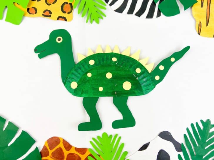 16 Easy Printable Dinosaur Crafts - Celebrating with kids