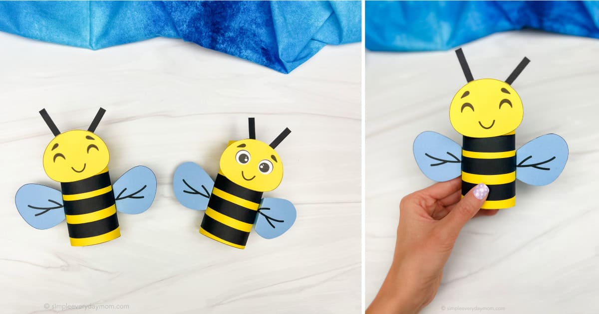 April Toilet Paper Roll Crafts for Toddlers - Celebrating with kids