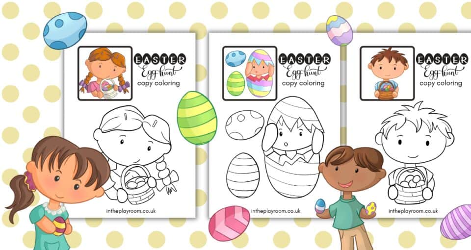 Easter Egg Hunt Printables - Celebrating with kids