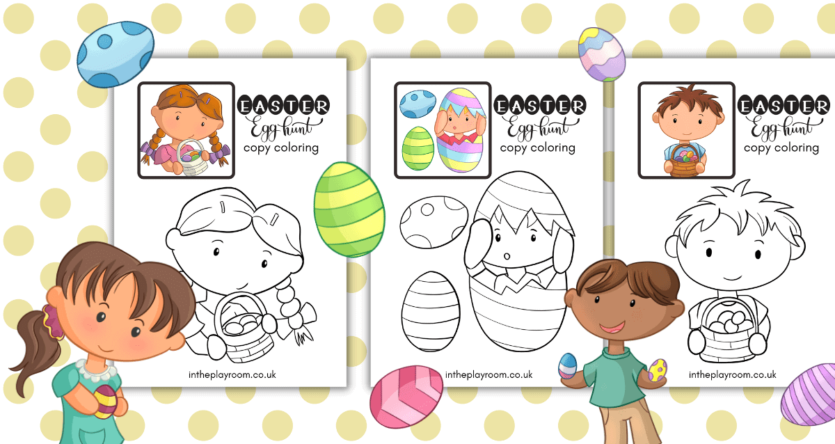 Easter Egg Hunt Printables - Celebrating with kids