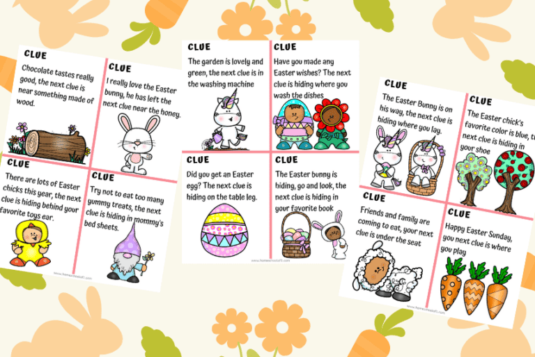Easter Egg Hunt Printables - Celebrating with kids
