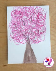 April Toilet Paper Roll Crafts for Toddlers - Celebrating with kids