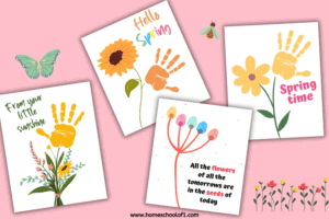 11 fun and easy Spring Handprint Crafts - Celebrating with kids