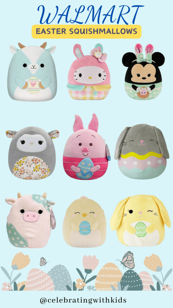 24 Easter Squishmallows and where to find them! - Celebrating with kids