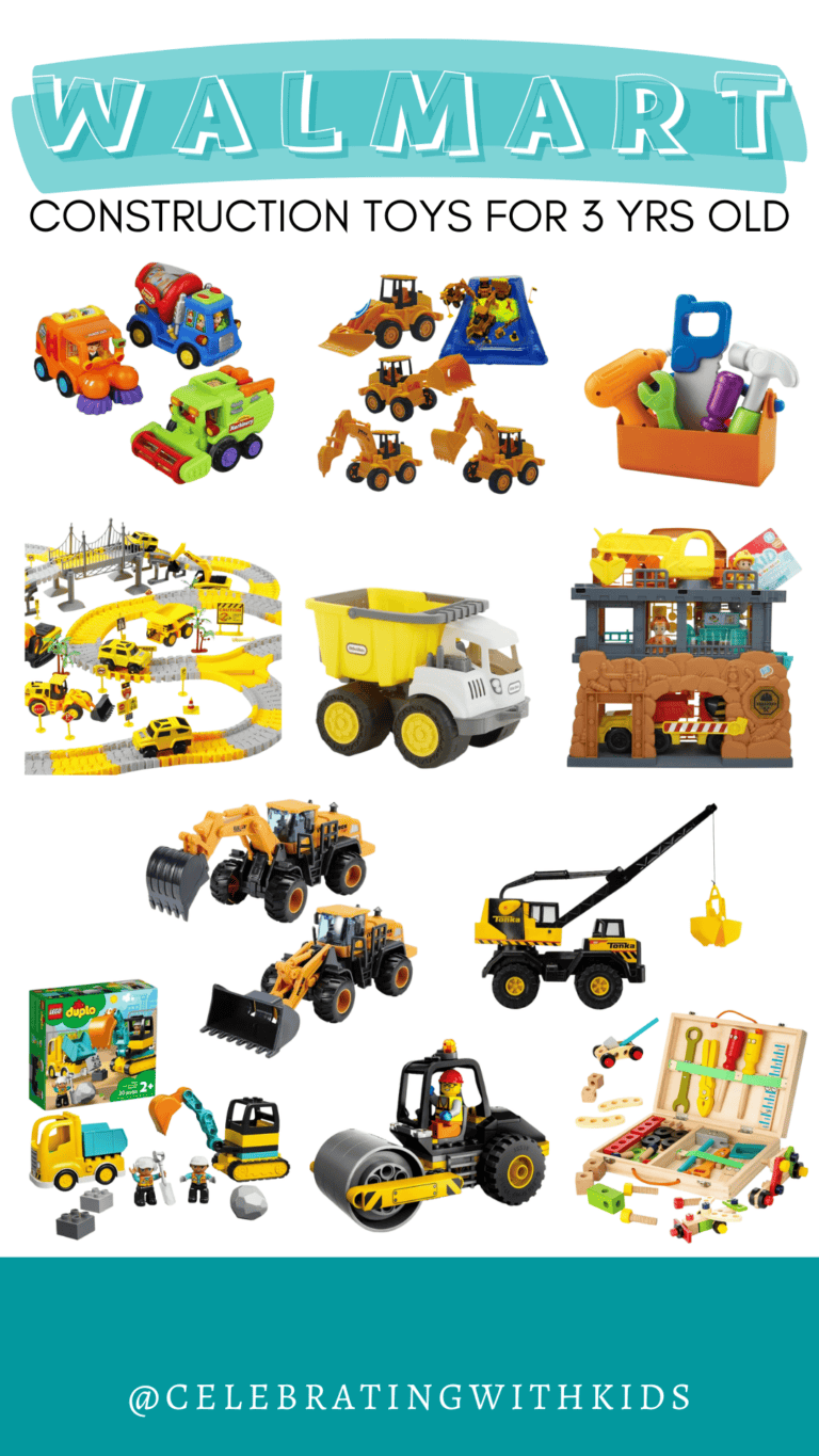 Best Construction toys for 3 year olds - Celebrating with kids