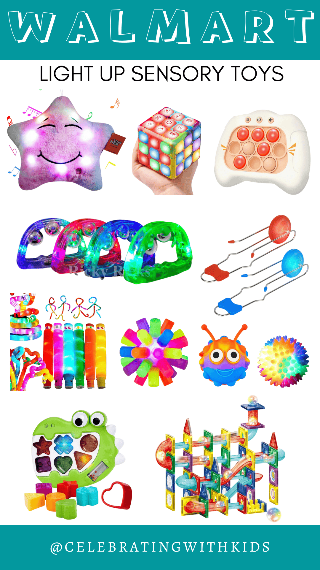 The best light up sensory toys for kids - Celebrating with kids