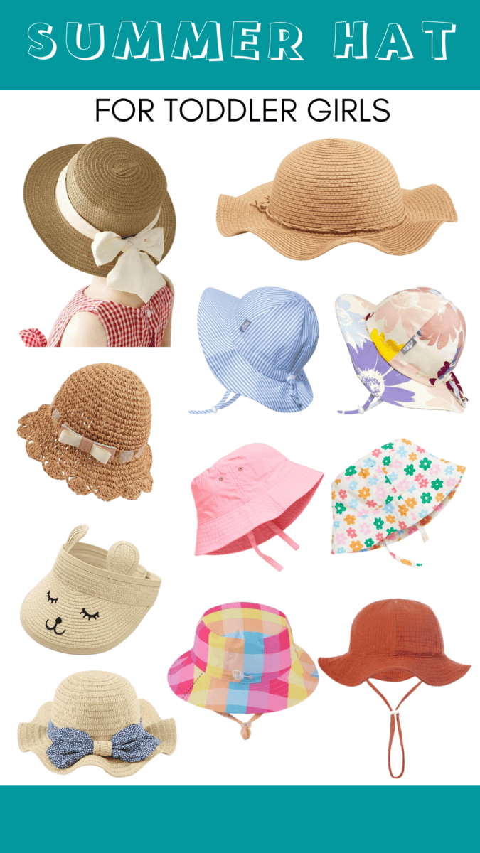 The Cutest Summer Hats for Toddlers - Celebrating with kids
