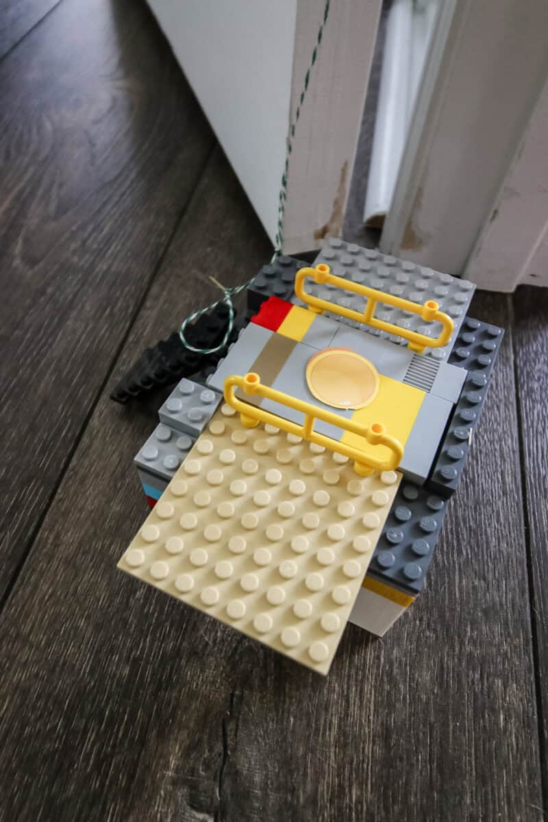 How to make a lego leprechaun trap - Celebrating with kids