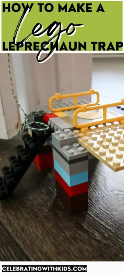 How to make a lego leprechaun trap - Celebrating with kids