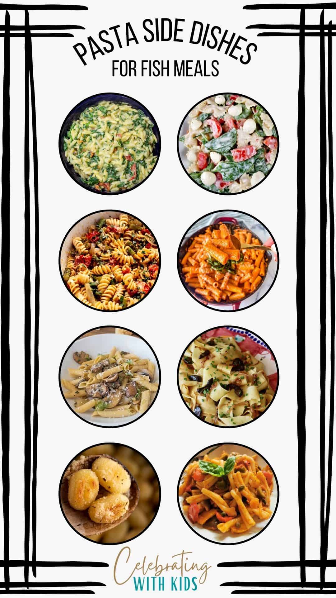 15 Tasty Pasta Side Dishes for Fish Meals - Celebrating with kids