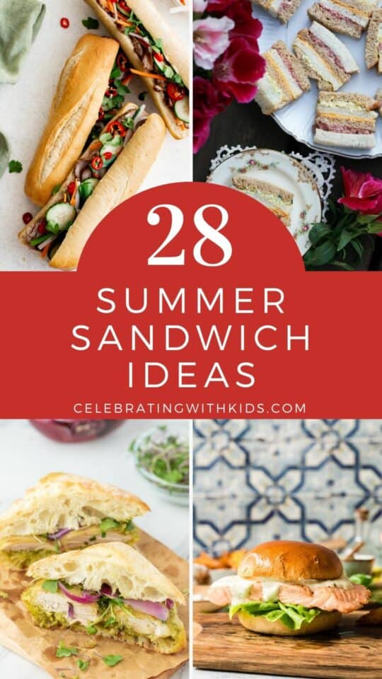 28 Summer Sandwich Ideas: Perfect for Outdoor Dining - Celebrating with ...