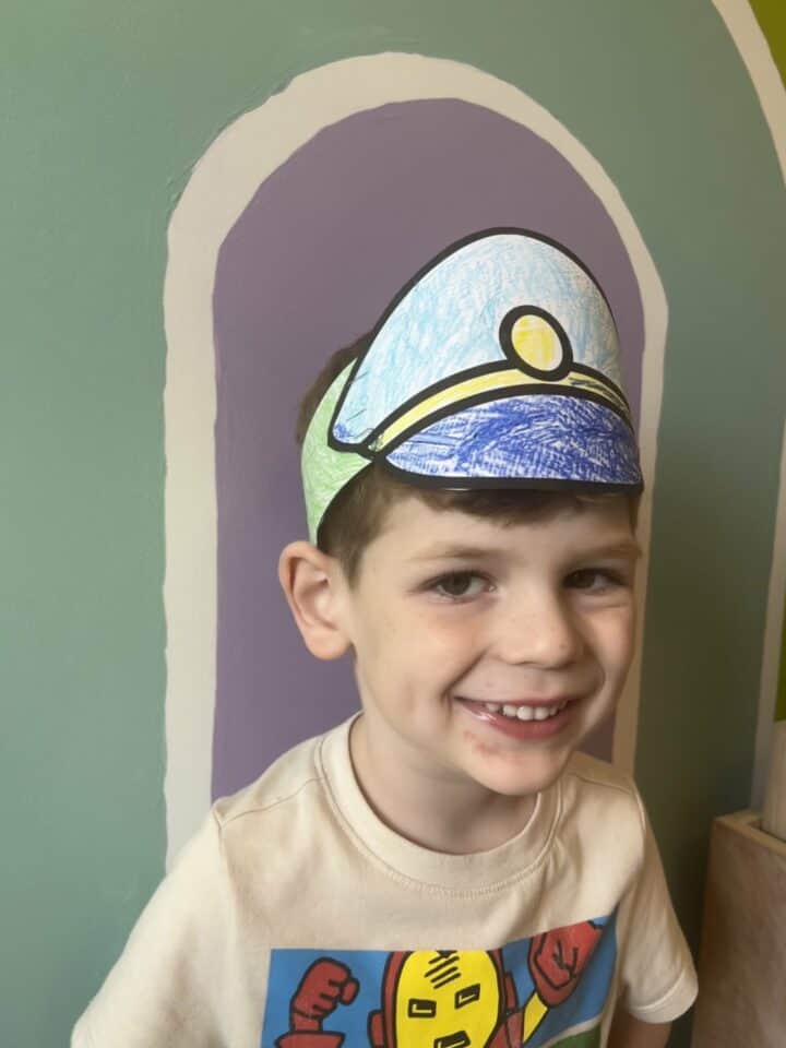 Printable Community Helpers Hats for Kids - Celebrating with kids