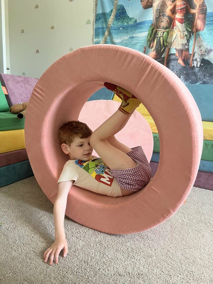 Chunk build ideas - play ottoman fun! - Celebrating with kids