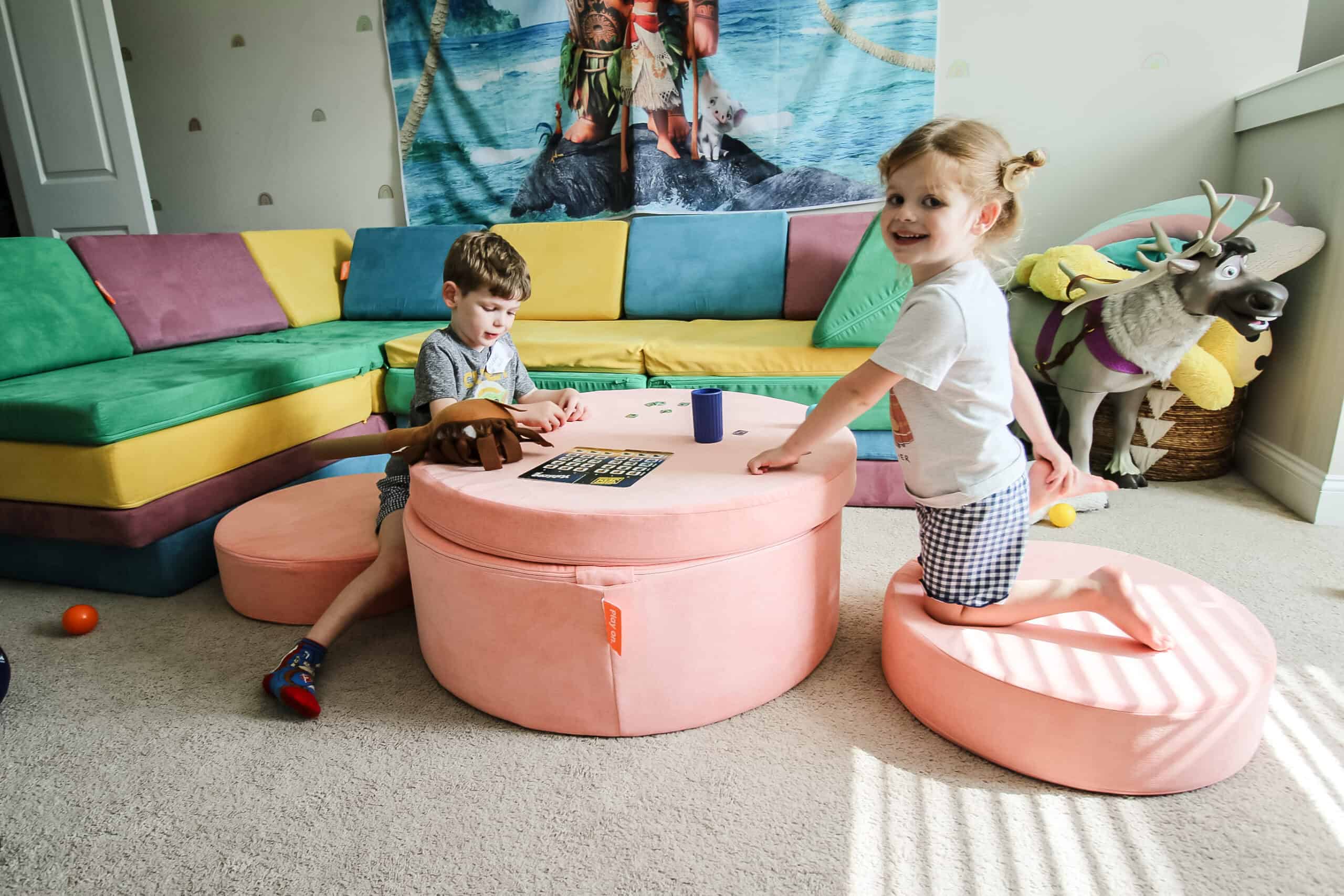 Is a Chunk Play Ottoman worth it? An honest review! - Celebrating with kids